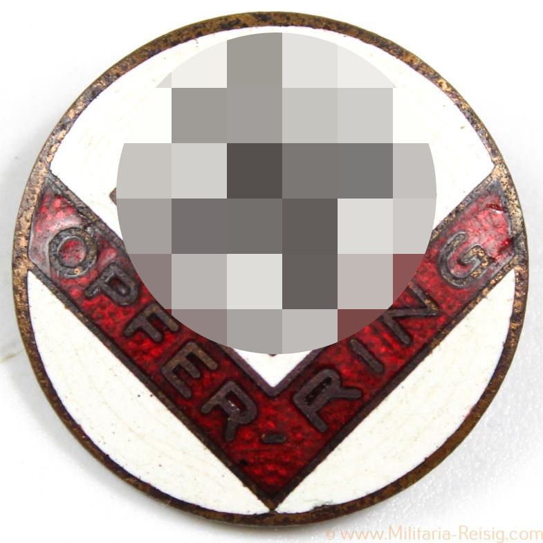 Abreichen Opferring - Freiheitsbund der NSDAP, Gauleitung Sachsen ...