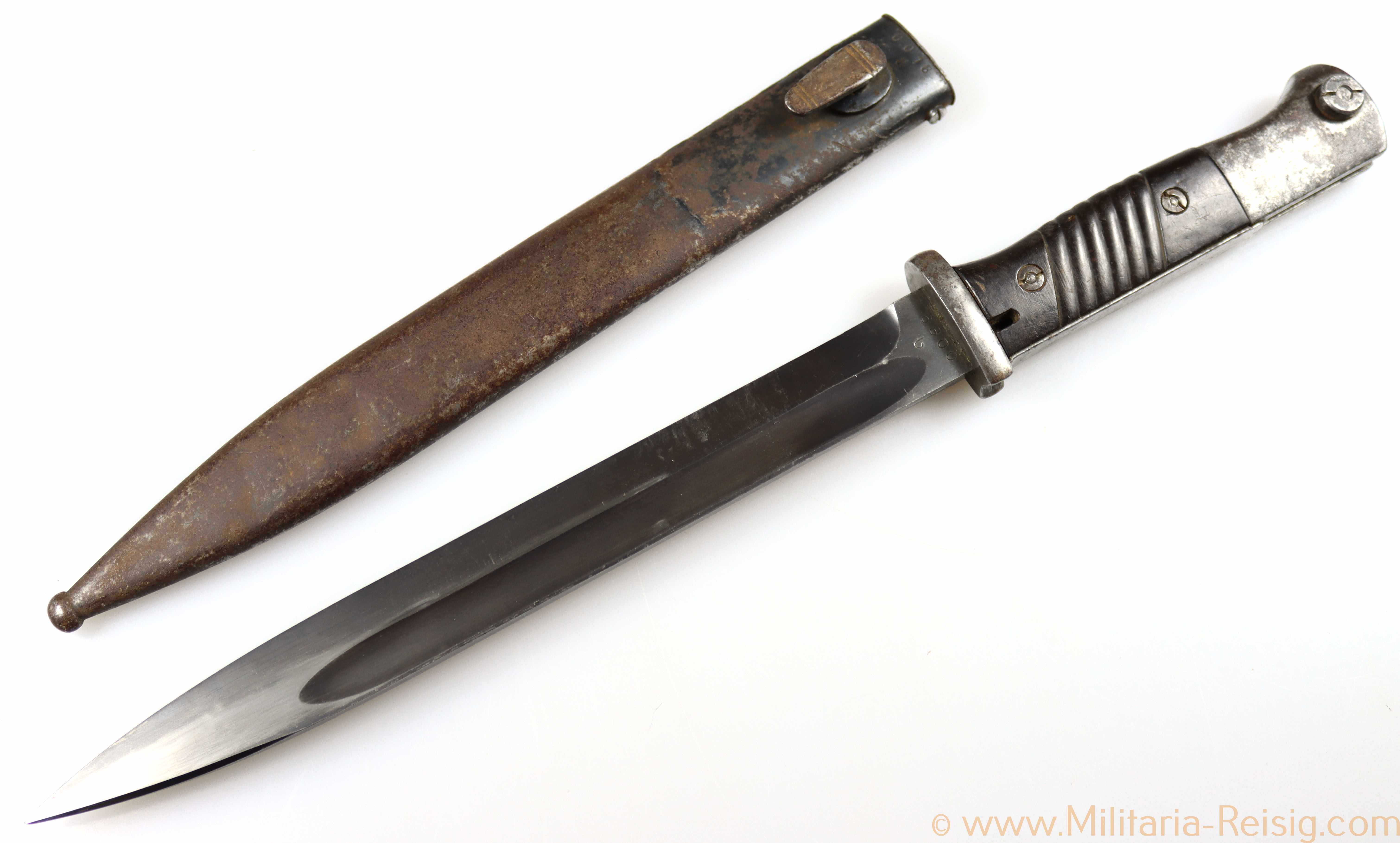 Wehrmacht K98 Bajonett, Hersteller 41CUL | Militaria-Reisig
